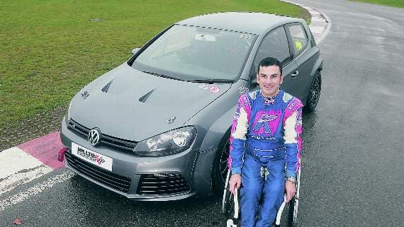 Wheelchair user to fulfil rally car driving dreams | cambrian-news.co.uk