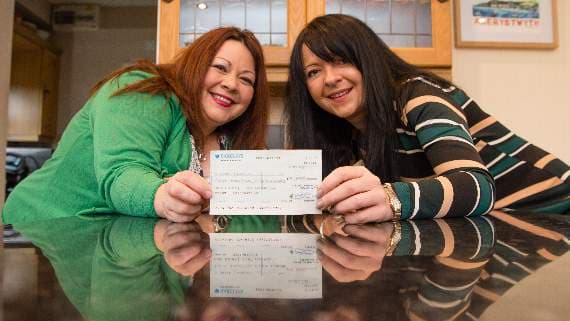 Hazel 'over the moon' at £8,888 prize | cambrian-news.co.uk