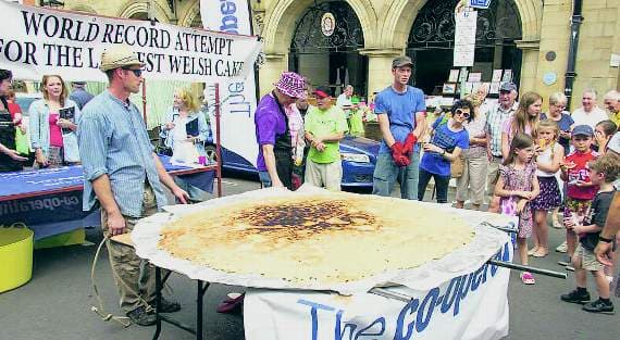 World-record Welsh cake finally crowned | cambrian-news.co.uk