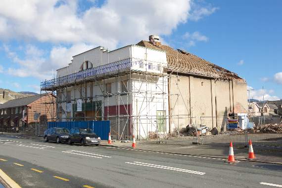 End of an era as iconic cinema demolition begins | cambrian-news.co.uk