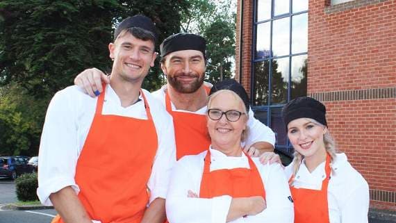 Wrestler Barri Griffiths fighting his corner in cookery show | cambrian ...