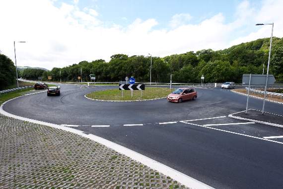 AM hopeful new roundabout will help save lives | cambrian-news.co.uk