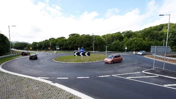 AM hopeful new roundabout will help save lives | cambrian-news.co.uk