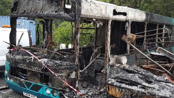 £2,000 reward after buses destroyed in arson attack | cambrian-news.co.uk