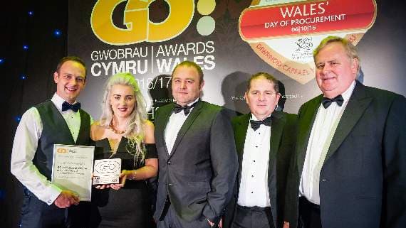 'Ground-breaking initiatives' lead to top award | cambrian-news.co.uk