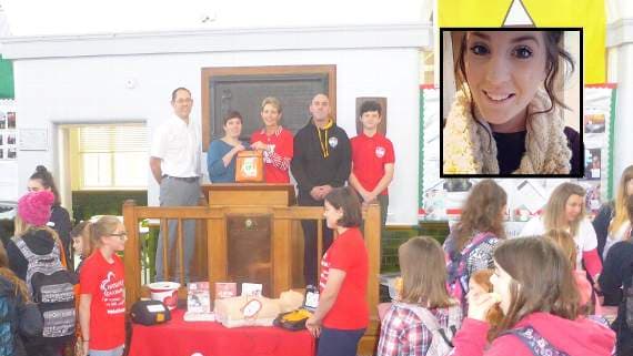 School gets life-saving kit in memory of Elisha | cambrian-news.co.uk