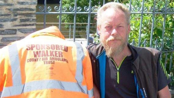 Charity walker grateful for warm welcome during 2,795-mile trek ...