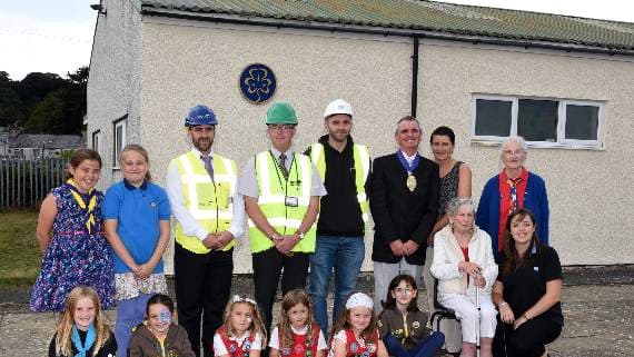 Guides’ base gets revamp thanks to help | cambrian-news.co.uk