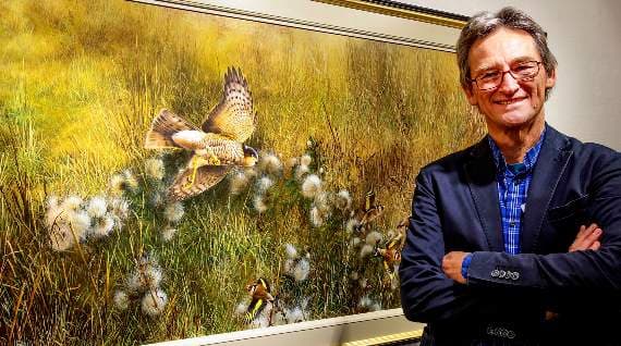 Wildlife artist explains inspiration behind MOMA exhibition | cambrian-news.co.uk