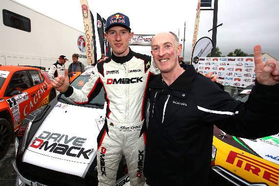 Rally star Elfyn's life in the fast lane on TV | cambrian-news.co.uk