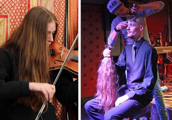 Dylan’s first hair cut in a decade raises £1,900 | cambrian-news.co.uk