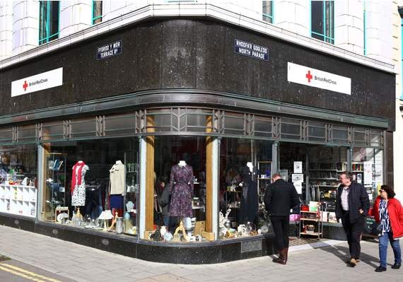 Council objects to British Red Cross shop sign | cambrian-news.co.uk