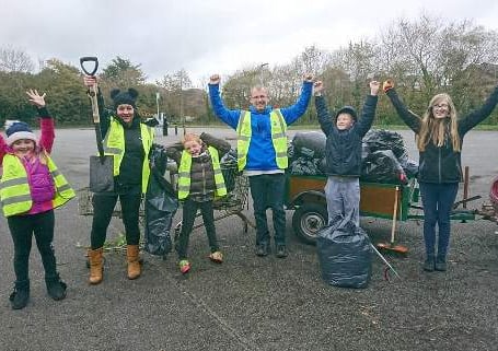 Clean town scheme reaches milestone | cambrian-news.co.uk