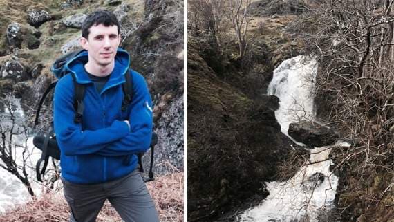 Waterfall victim thanks his heroes | cambrian-news.co.uk
