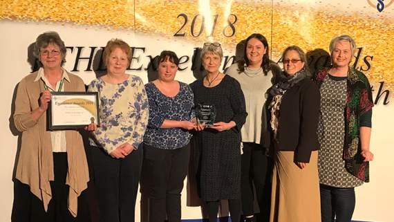 Hospital team scoops top prize at excellence awards | cambrian-news.co.uk