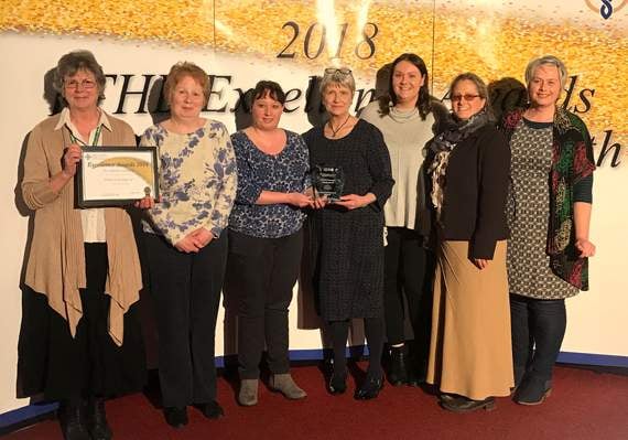 Hospital team scoops top prize at excellence awards | cambrian-news.co.uk