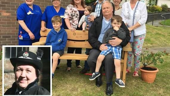 Bench placed in memory of ‘passionate’ nurse | cambrian-news.co.uk