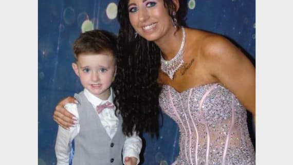Mother and son win national beauty pageant | cambrian-news.co.uk
