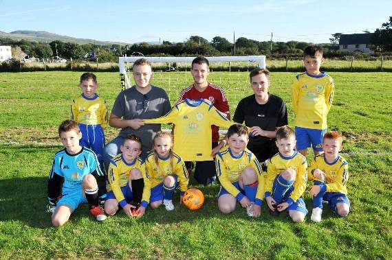 Youngsters’ delight as football comes home | cambrian-news.co.uk