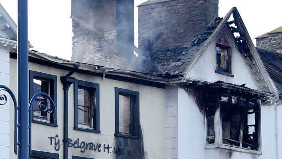 Aberystwyth hotel fire: Murder accused to appear in crown court ...