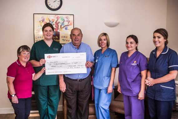 £287 donated to Alaw Ward, Ysbyty Gwynedd | cambrian-news.co.uk