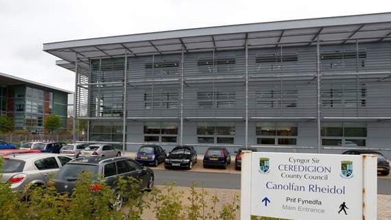 Is chief executive concerned that business talks will be overheard ...