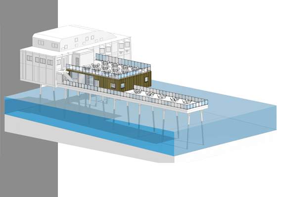First glimpse of starling viewing platform for pier | cambrian-news.co.uk