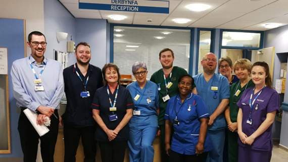 Hospital ward reopens following summer improvements | cambrian-news.co.uk