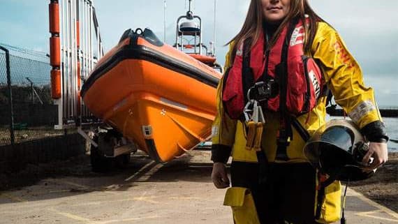 First female helm takes charge at lifeboat station | cambrian-news.co.uk