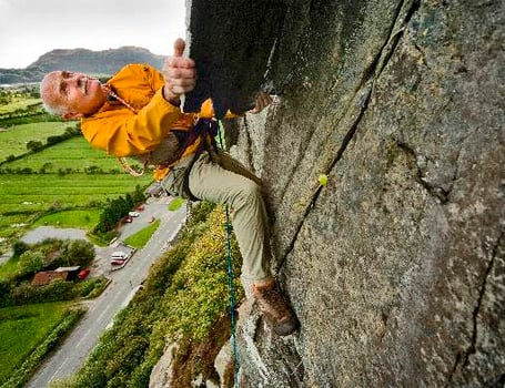 Adventurer Eric’s final solo climb at the age of 82 | cambrian-news.co.uk