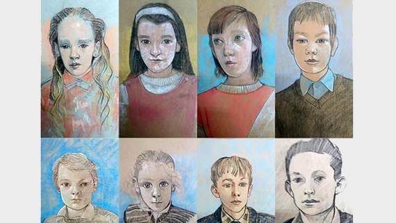 Pupils’ portraits poser | cambrian-news.co.uk