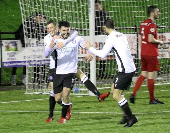Four-midable Bala see off Robins | cambrian-news.co.uk