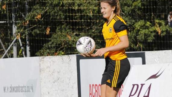 Aber's Lowri Walker plays key role as Wolves roar into fourth round of ...