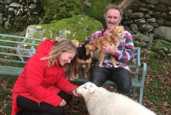 Caring Talybont couple open home to farm animals | cambrian-news.co.uk