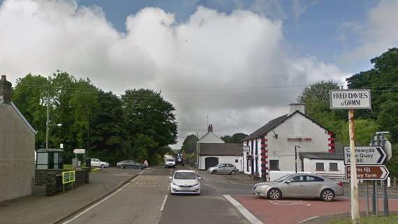 Two seriously injured in coast road crash | cambrian-news.co.uk