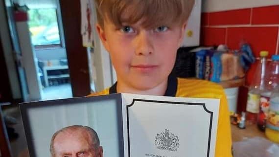 Queen thanks pupil for message of condolence after Prince Philip's ...