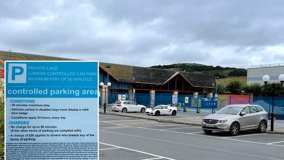 ‘Strict’ car parking time limit slashed at Aberystwyth retail park ...