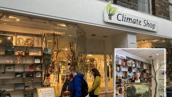 Climate shop opens its doors on Great Darkgate Street | cambrian-news.co.uk