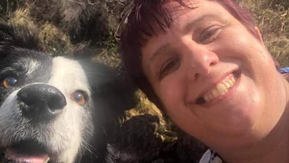 Artist who found abandoned dog wants to give back to charity | cambrian ...