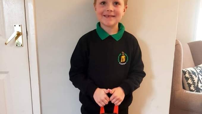 Community rallies around Rufus after cancer relapse | cambrian-news.co.uk