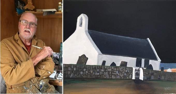 Artist donates original to church appeal | cambrian-news.co.uk