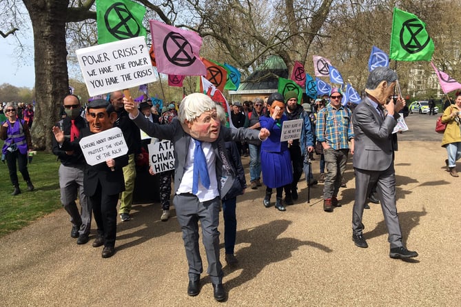 Campaigner arrested as XR protests in London | cambrian-news.co.uk