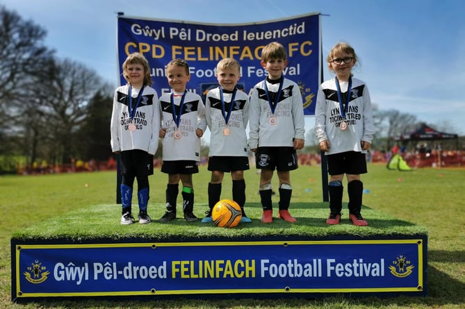 612 players compete at popular CPD Felinfach Junior Football Festival ...