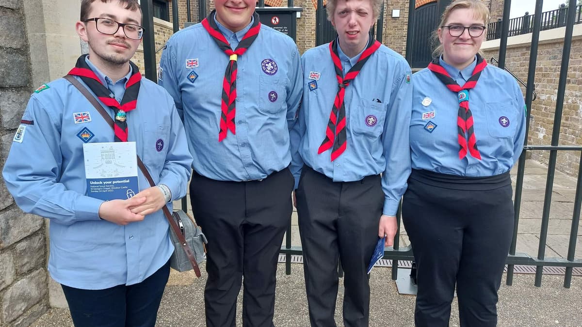 Top scouting award at Windsor Castle | cambrian-news.co.uk