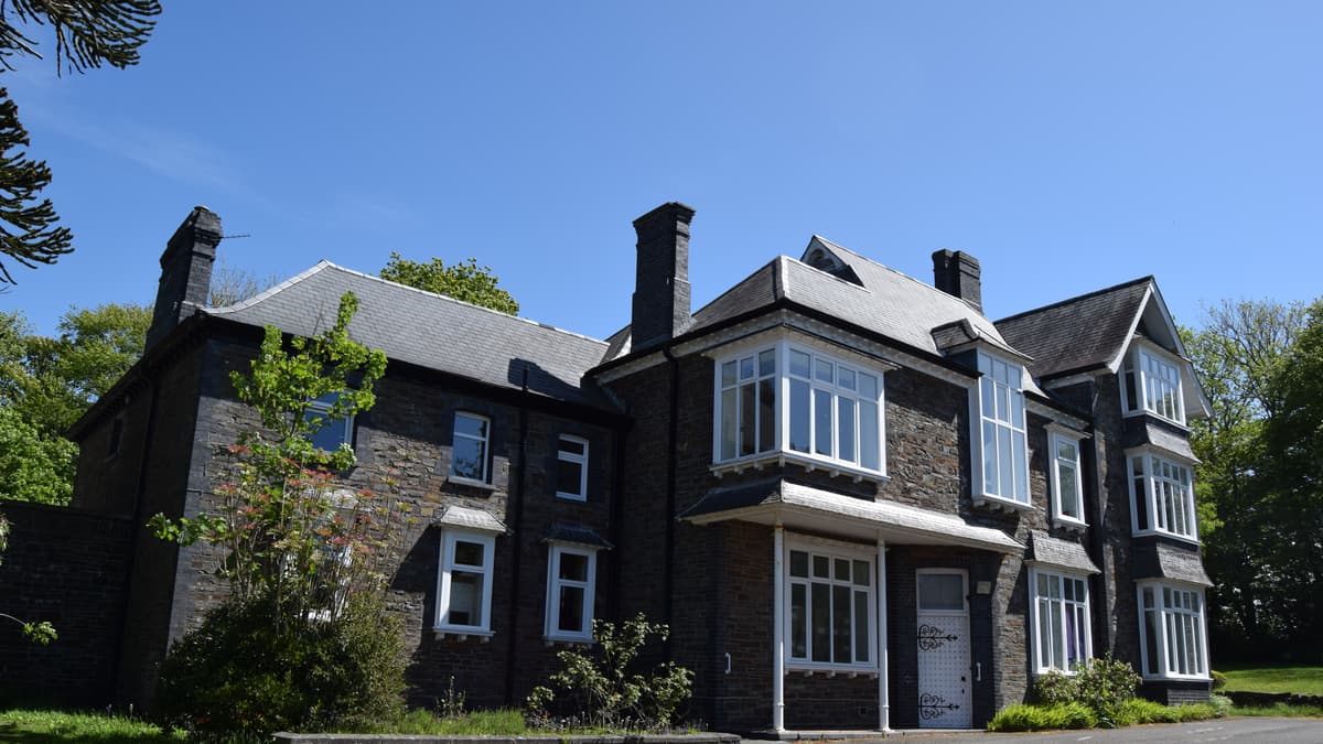 Aberystwyth mansion for sale has been everything from a private school ...