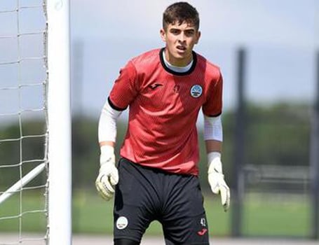 Swans keeper Lewis Webb joins the Seasiders on loan | cambrian-news.co.uk