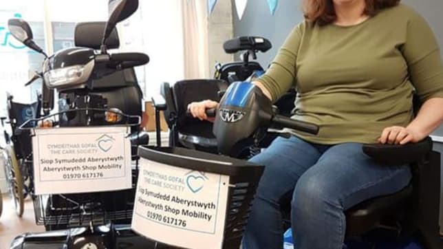 Aberystyth shopmobility manager sees the town differently now | cambrian-news.co.uk