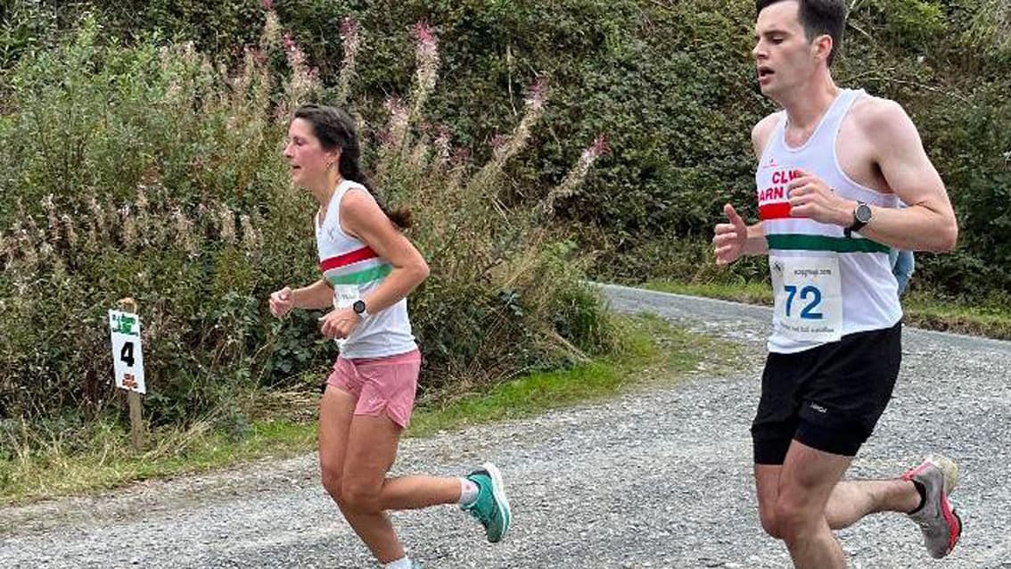 Sarn Helen’s Dee Jolly wins her Pumsaint Half Marathon age category ...