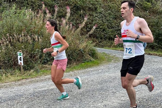Sarn Helen’s Dee Jolly wins her Pumsaint Half Marathon age category ...