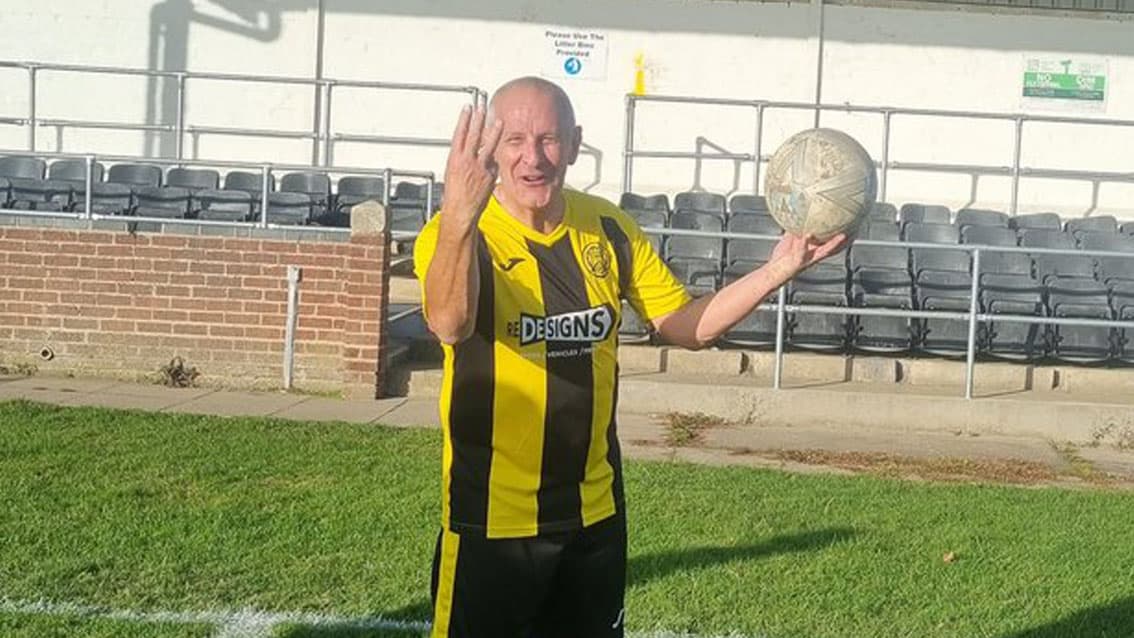 Magic Tomi Morgan nets hat-trick for Penparcau aged 65! | cambrian-news ...